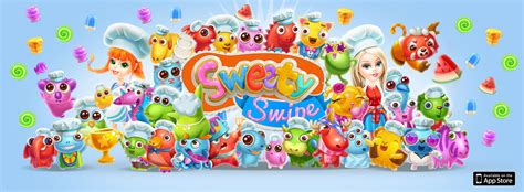 Promo Art For Sweety Swipe IOS Game On Behance