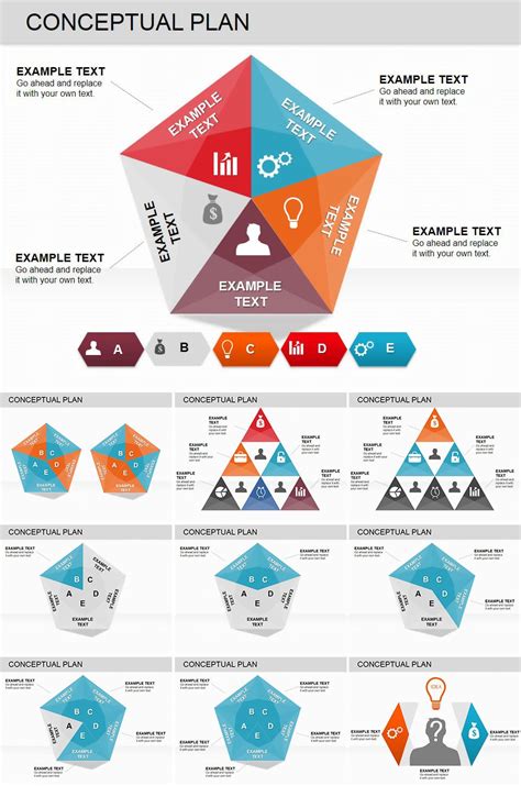 Conceptual Plan PowerPoint Charts Template Download Now
