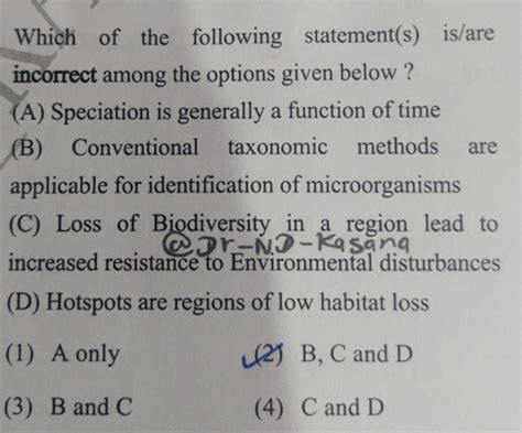 which of the following statement s is are incorrect among the options gi
