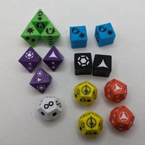 Star Wars Rpg Dice Set Edge Of The Empire Age Of Rebellion Force