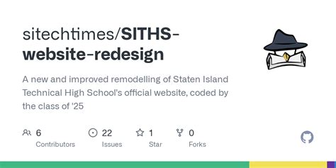 Github Sitechtimessiths Website Redesign A New And Improved Remodelling Of Staten Island