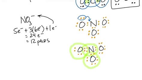 How To Draw The Lewis Structure Of No3 Nitrate Ion Solved Draw Lewis