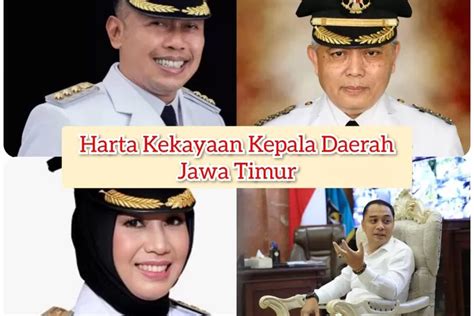 Intip 6 Harta Kekayaan Kepala Daerah Termiskin Di Jawa Timur Nomor 6