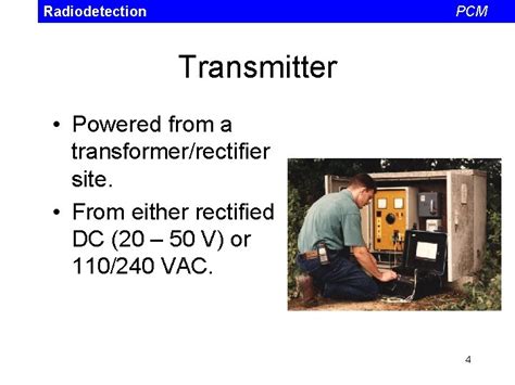 Radiodetection PCM Pipeline Current Mapper PCM Electromagnetic AC