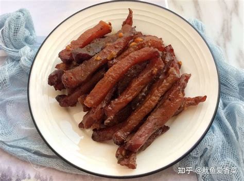 美味又有嚼劲儿的猪肉干的做法，咬一口鲜香浓郁，简直越吃越过瘾 知乎
