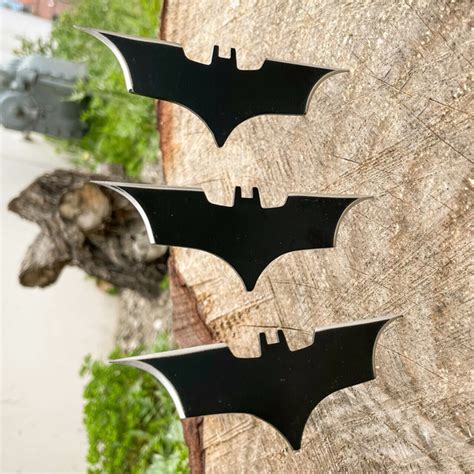 3pc Batman Throwing Bat Knives Wish