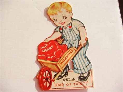 Vintage Valentines Cards Curated By The Art Of Doing Stuff On Etsy