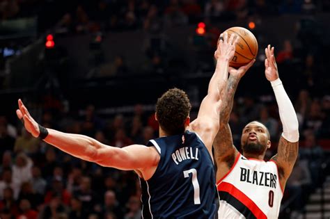 Portland Trail Blazers Get 36 Points From Damian Lillard Win 136 119
