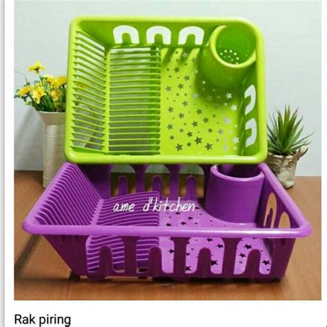 Jual Rak Piring Simple Shopee Indonesia