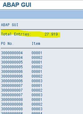 SAP ABAP 4 Tutorial Select Total Field Records