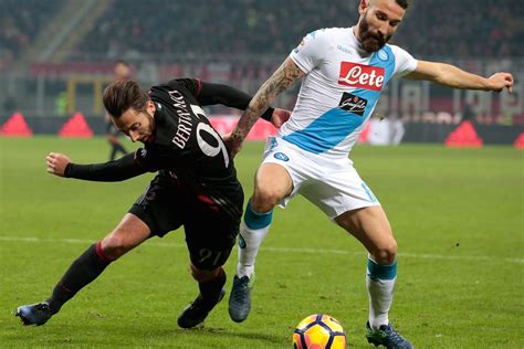 Ac Milan 1 2 Napoli Rossoneri Unable To Break Napoli Streak The Ac