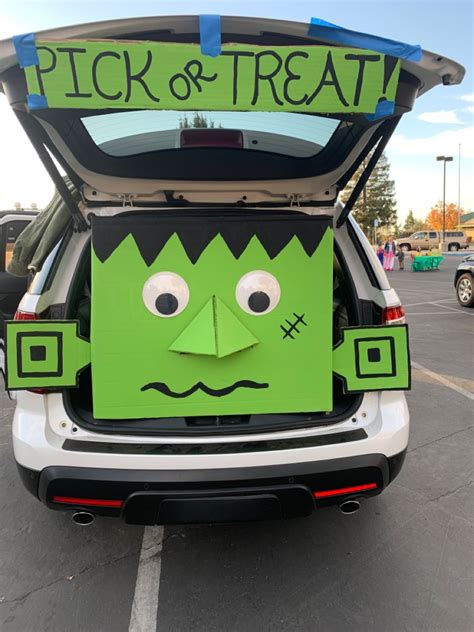 Trunk Or Treat Diy Halloween Party Idea