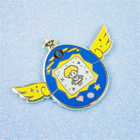 Sailor Uranus Pet Enamel Pin Joli Jardin