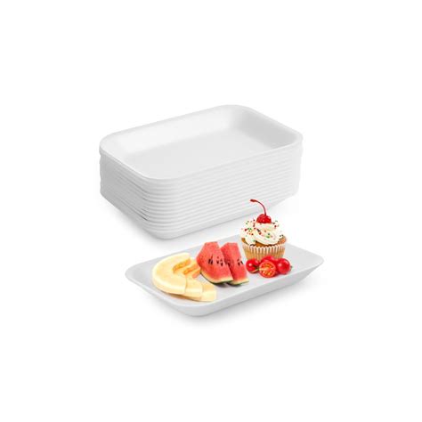 Foam Tray Plate Small Pt1 167x129x25mm 10 Pcs Bundle Staples Solution