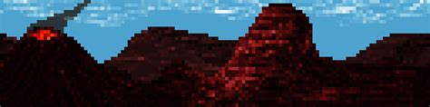 Volcano Background OpenGameArt Org
