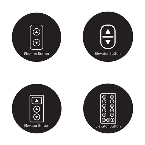 Elevator Button Icon Vector 28122580 Vector Art At Vecteezy