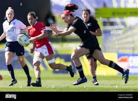 New Zealands Ruby Tui During The Womens Rugby World Cup Pool A Match