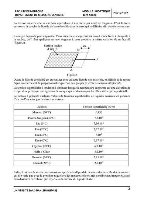 SOLUTION Cours 4 Ph Nom Nes De Surface Studypool
