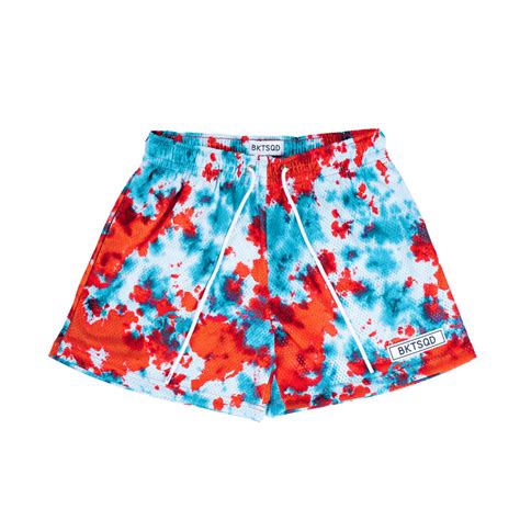 Bucketsquad Tie Dye Tango Adult Basketball Shorts Bucketsquad