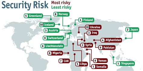 Eiu Global Risks Maps Business Insider