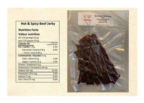 Hot And Spicy Beef Jerky Jerkyjerkyca