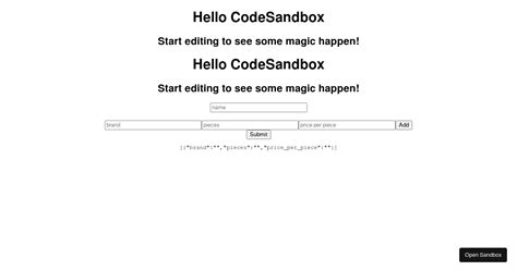 Amazing Cerf Ju5pq Codesandbox