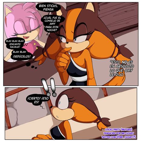 Inuyuru Sticks Party Sonic The Hedgehog