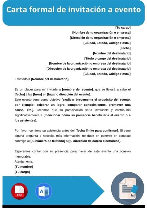 Modelo Carta De Invitacion A Evento Deportivo Modelo Vrogue Cocarta De