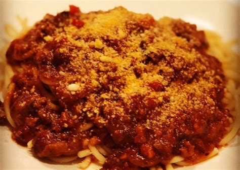 Simple Way To Make Quick Italian Style Homemade Spaghetti With Meat