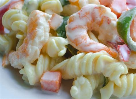 Easy Cold Seafood Pasta Salad Stay At Home Mum