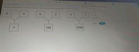 Observe The Pattern In The Two Figures Ond Studyx