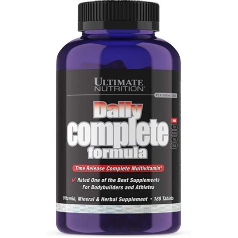 Ultimate Nutrition Daily Complete Formula ,Vitamin A ,Amino Acid ...