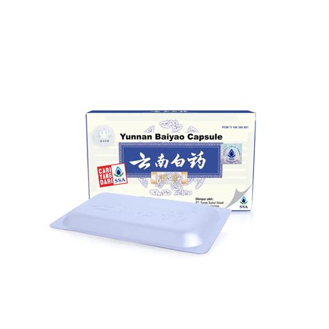 Promo Ssa Yunnan Baiyao Capsule Herbal China [16s] Diskon 32 Di
