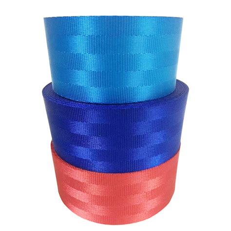 Resilient Color Webbing Strap Seat Belt