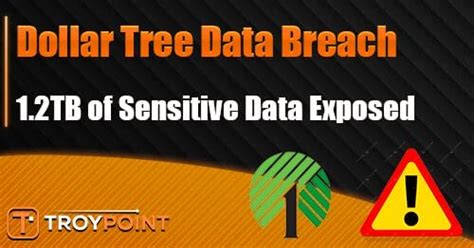 Dollar Tree Data Breach 1 2tb Of Sensitive Data Stolen