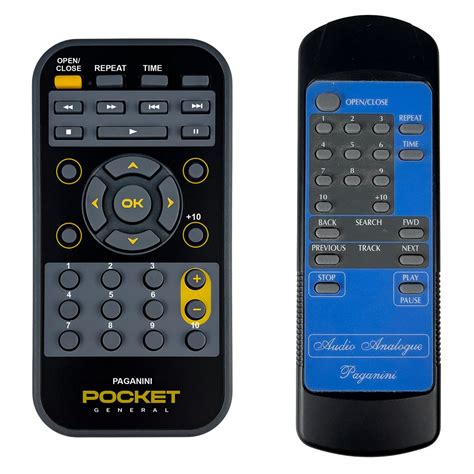 Audio Analogue Paganini Remote Control Duplicate 182 Remote