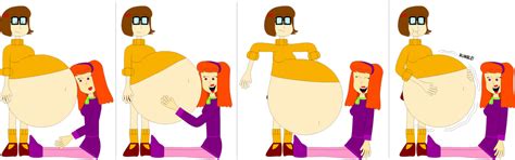 Daphne Moves Velmas Belly By Angry Signs On Deviantart
