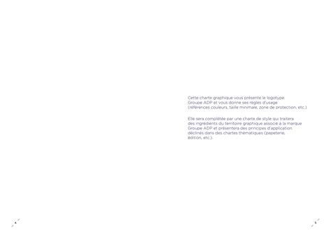 Groupe Adp — Logo And Brand Identity — Brand Guidelines Behance