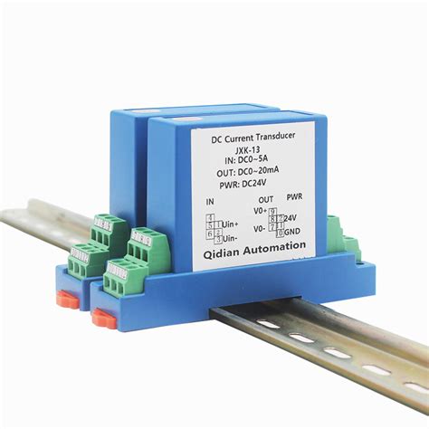 dc24v 5a 10a ac dc current transmitter 4 20ma output signal converter
