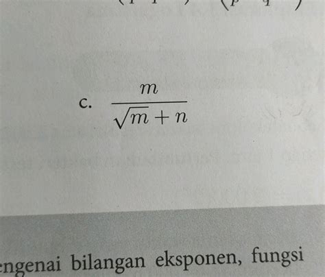 C M M N Ngenai Bilangan Eksponen Fungsi Studyx