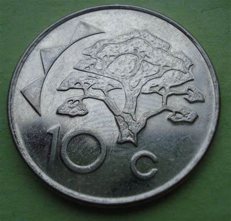 10 Cents 2012 Republic 1993 2015 Namibia Coin 40792