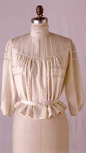 Turn Of The Century Blouse Edwardian Fashion Edwardian Dress