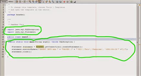 Insert Database Mysql Menggunakan Netbeans Berbagi Informasi