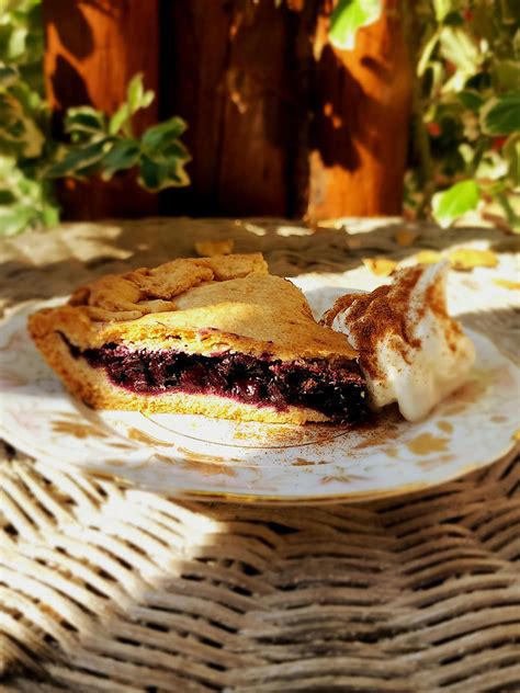 Wild Maine Blueberry Pie