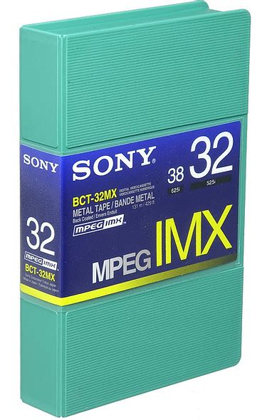 IMX MPEG Professional Studio Digitization Service