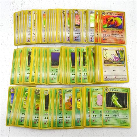 Yahooオークション 中古 ポケモンカード 旧裏面 キラ含む 大量まと