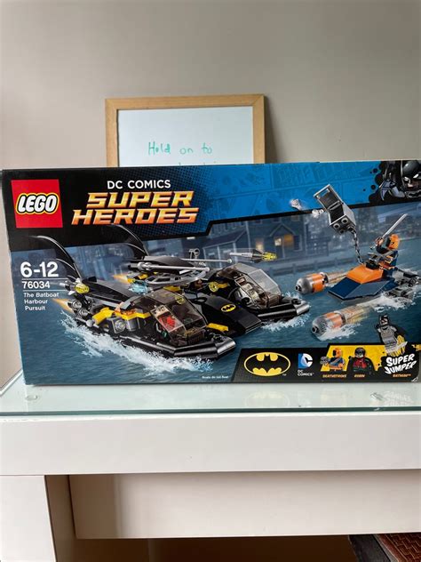 Lego Super Heroes The Batboat Harbor Pursuit Hobbies Toys