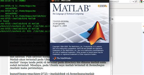 Bagustrishome Instalasi Matlab Di Ubuntu Linux