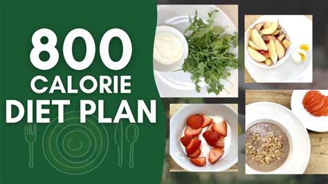 📋 800 Calorie Diet Plan 7 Days Of Low Calorie Recipes Youtube