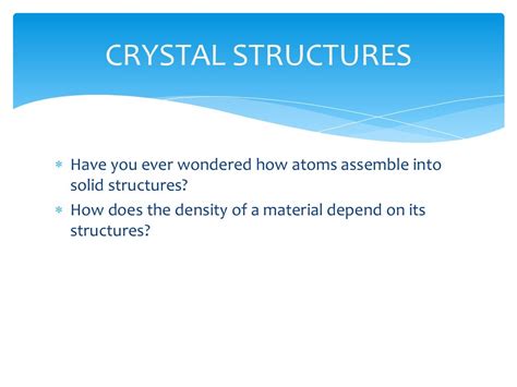 Chapter 1 Material Structure And Binary Alloy System